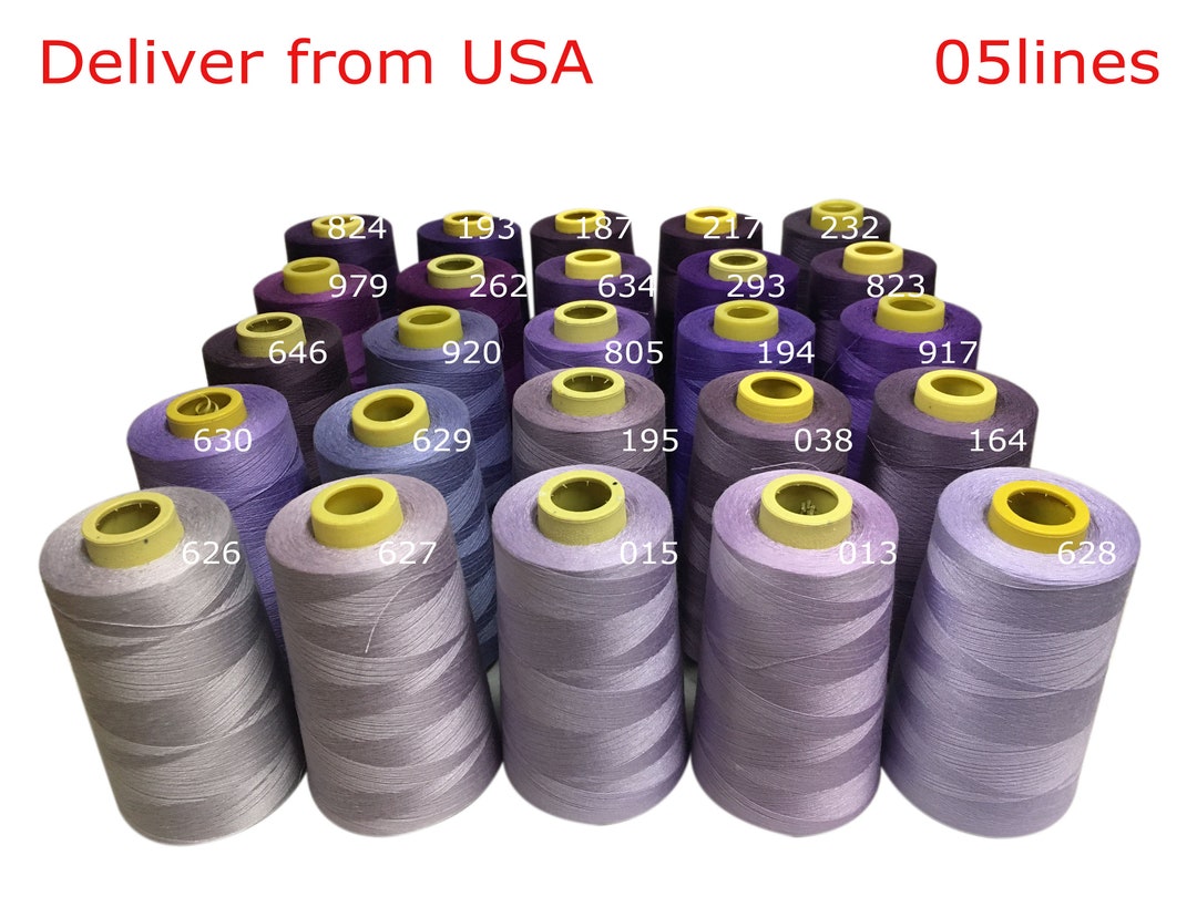 900 Colors Choose for Inventory Individual Sewing Threads - Sewing ...