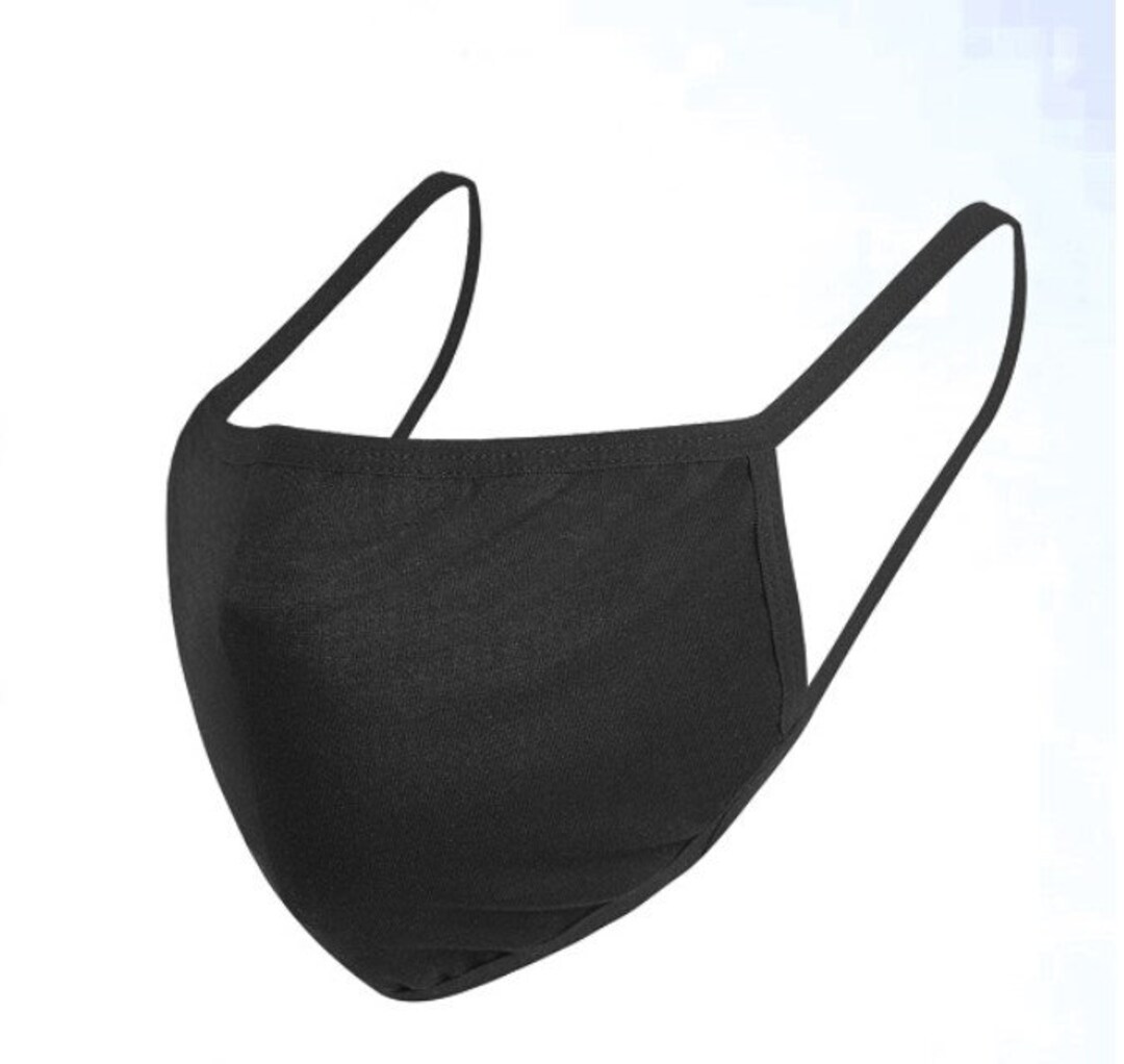 Made in USA Face Masks That Come in Black Adult and Youth Mouth Masks ...