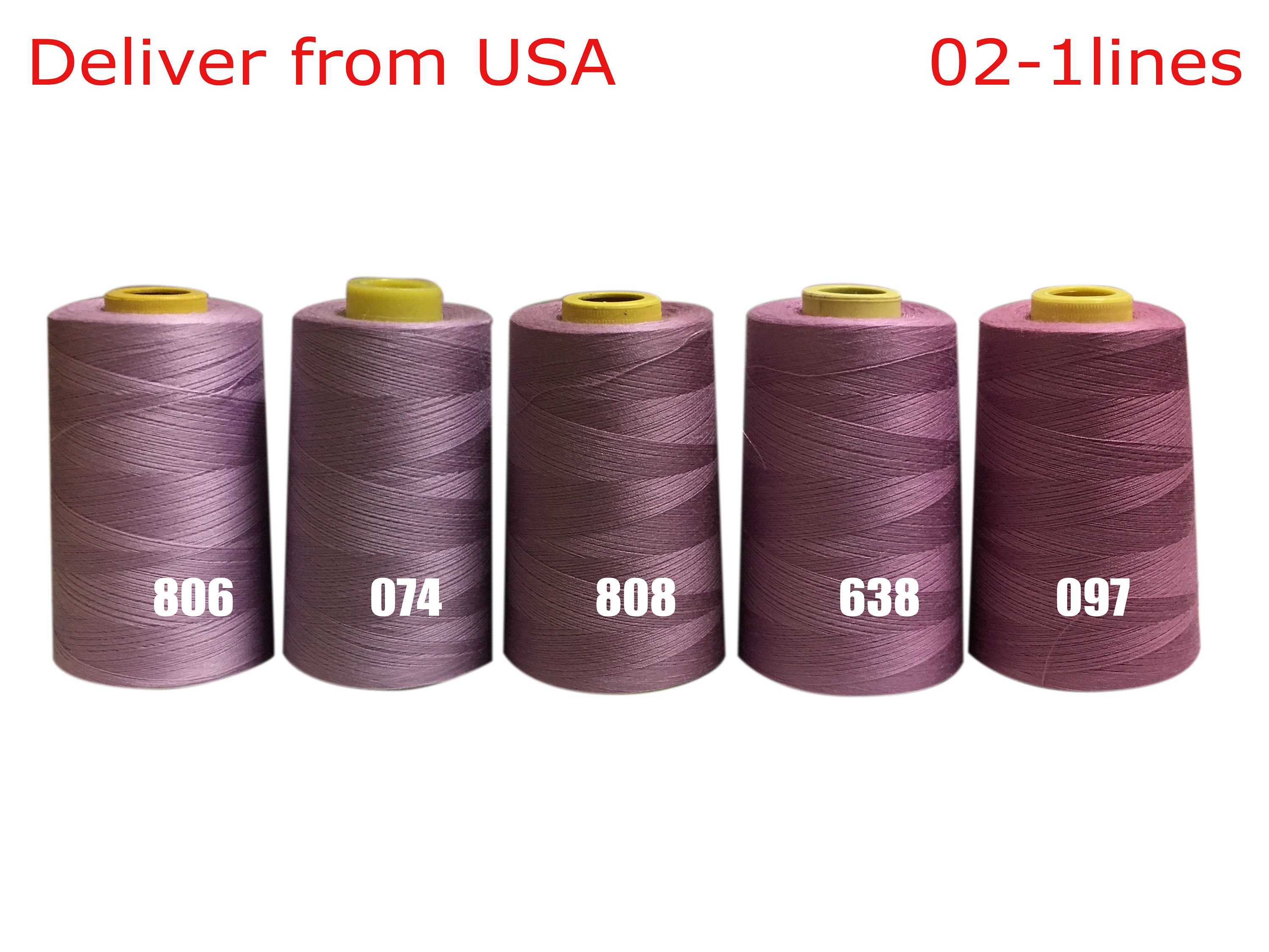 All Purpose Sewing Thread Polyester Thread Spools for Sewing - Etsy ...