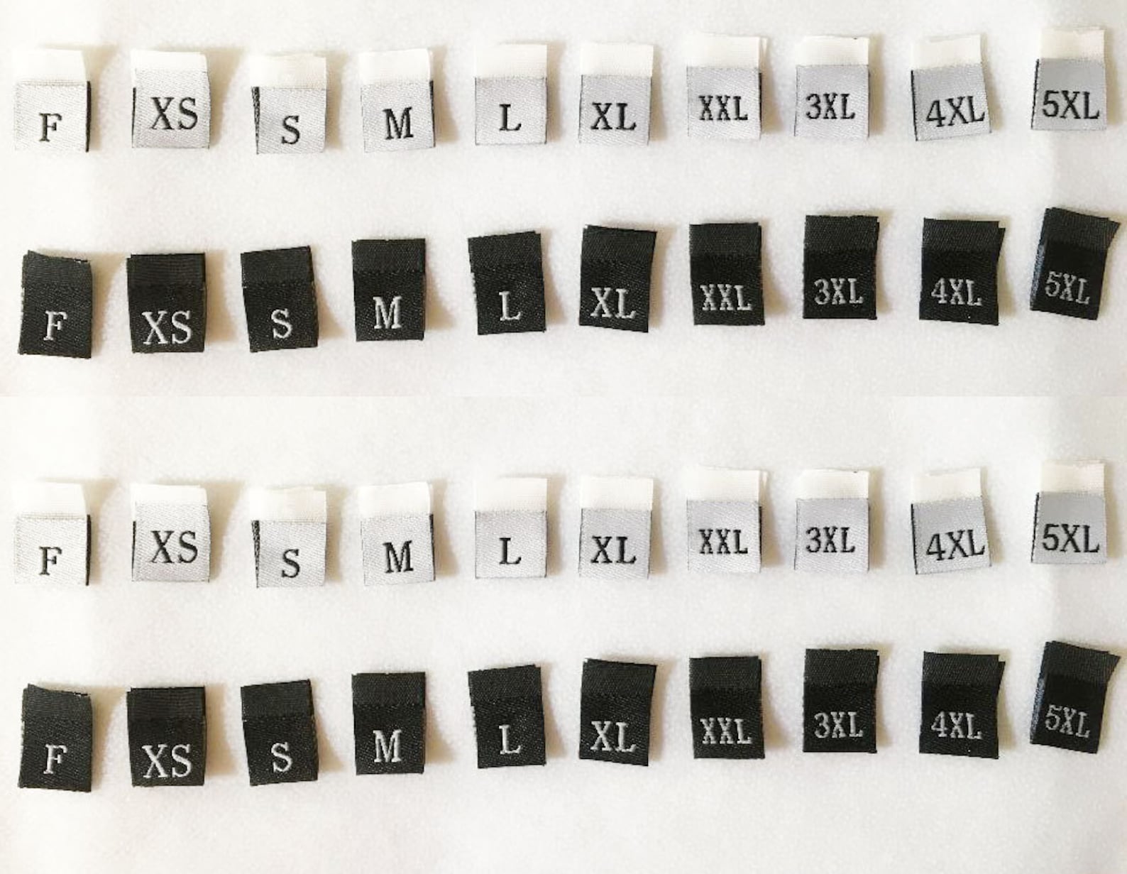 Adult Size Label Woven Crafting Art Fashion Ribbons Tag for Clothing ...