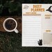 Printable Halloween Themed One Page Daily Planner| Digital One Page to ...