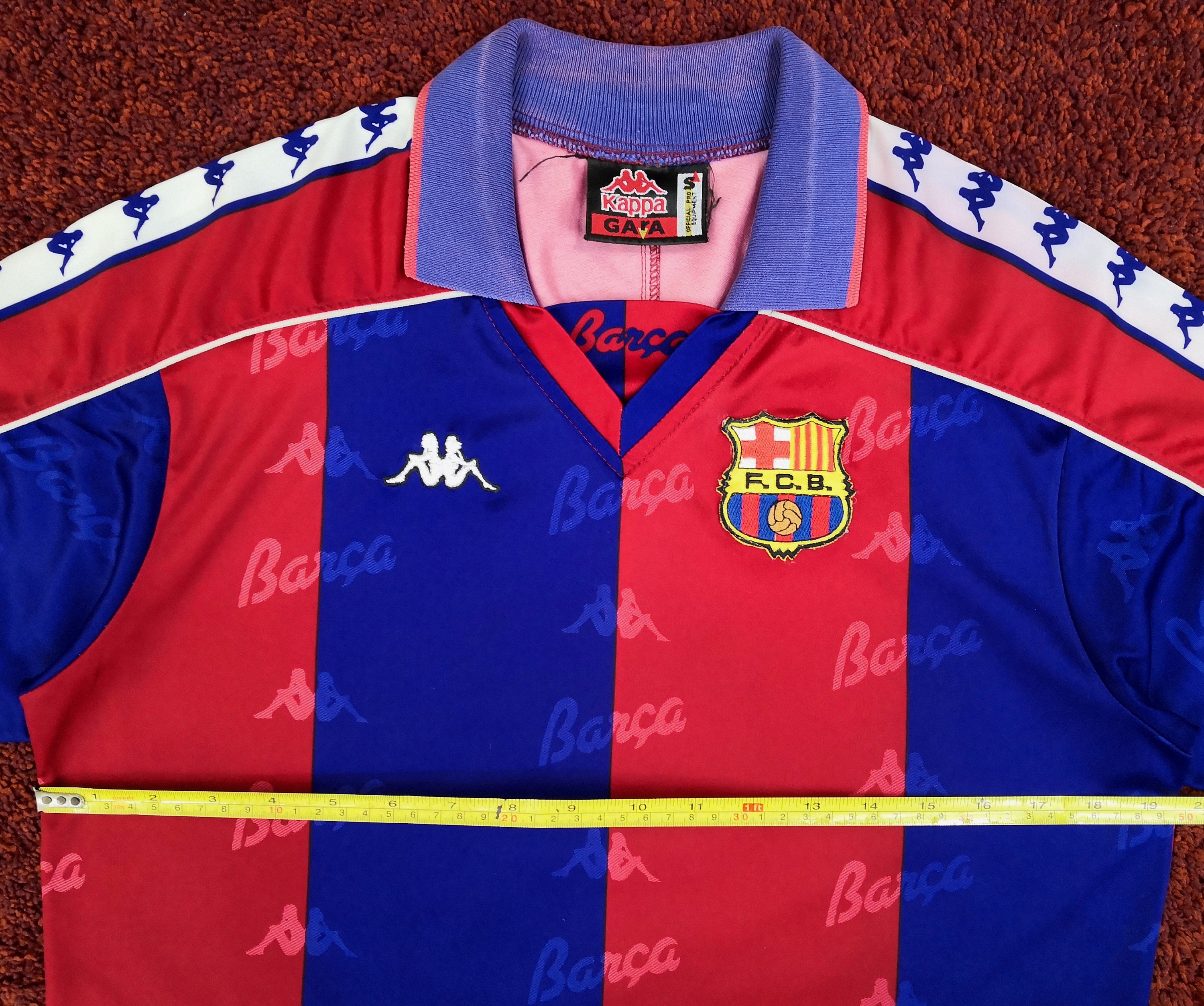 Vintage Classic Rare Spain Espana BARCELONA Visca Barca Home Kit ...