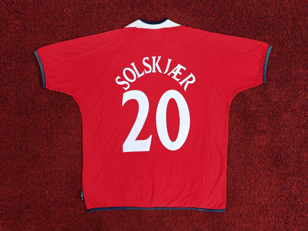 Vintage Rare NORWAY Norge Home Football Shirt Soccer Jersey Maillot ...