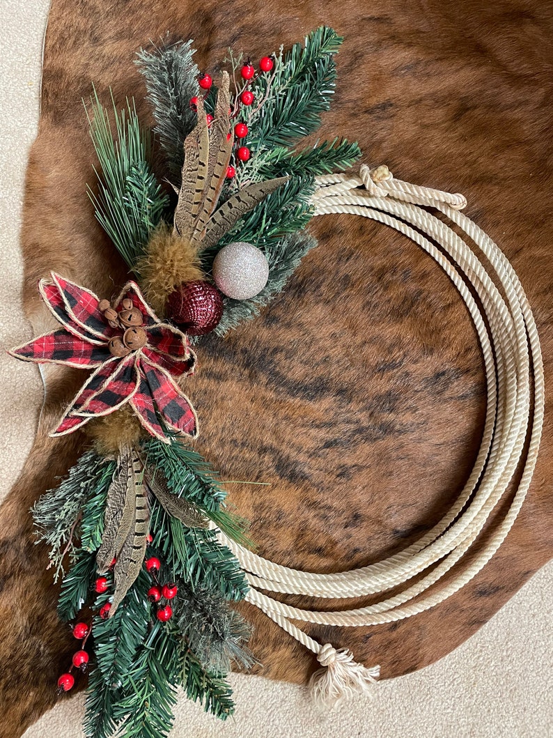 Custom Western Holiday Wreath - Etsy