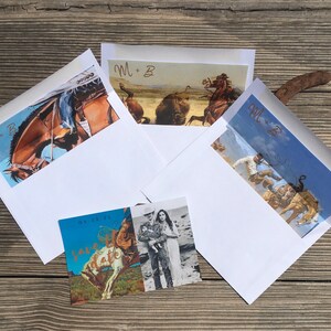 Western Envelope Liners With Envelopes - Etsy