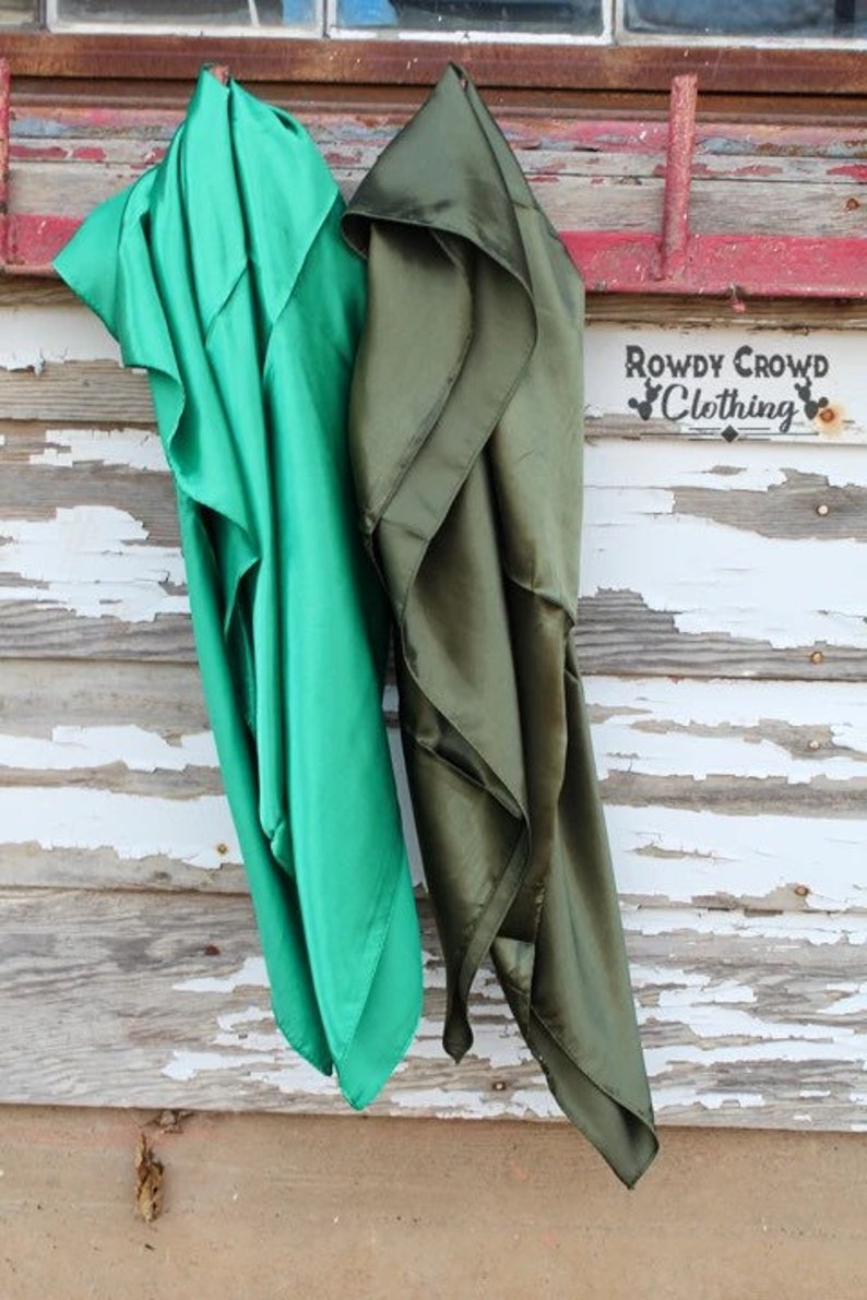 Solid Color Wild Rags 36x 36 - Etsy