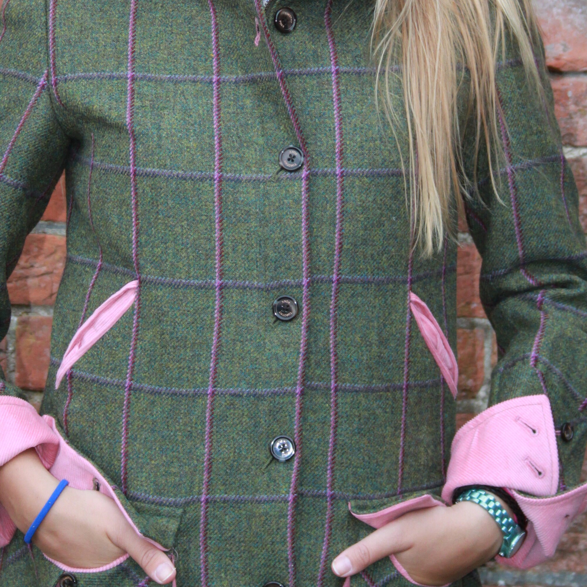Green Tweed Fabric Belle Tweed Made by Lovat Mill Sold per - Etsy