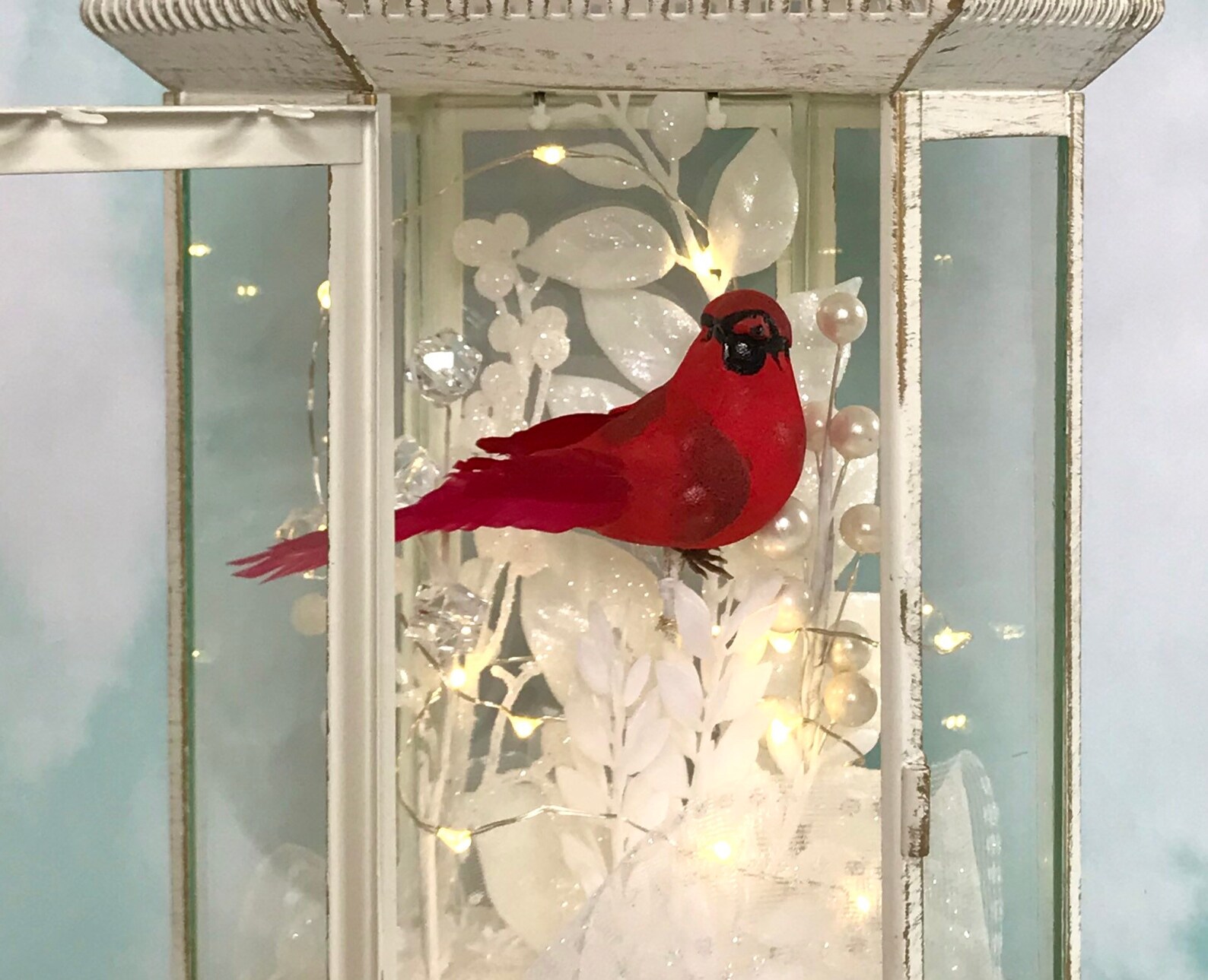 Cardinal Memorial Lantern Personalized Sympathy Gift Funeral | Etsy