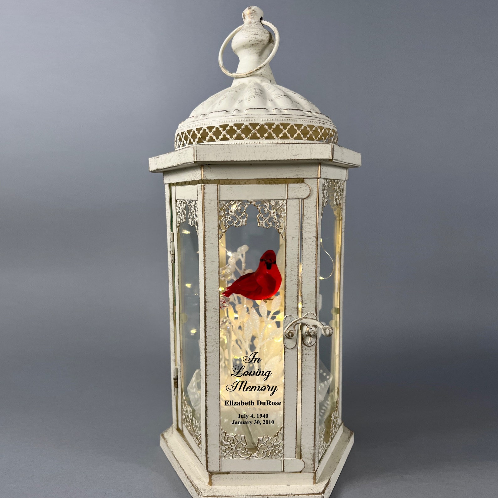 Cardinal Memorial Lantern in Memory Of Sympathy Gift Loss - Etsy Cardinal Memorial Lantern in Memory Of Sympathy Gift Loss - Etsy
