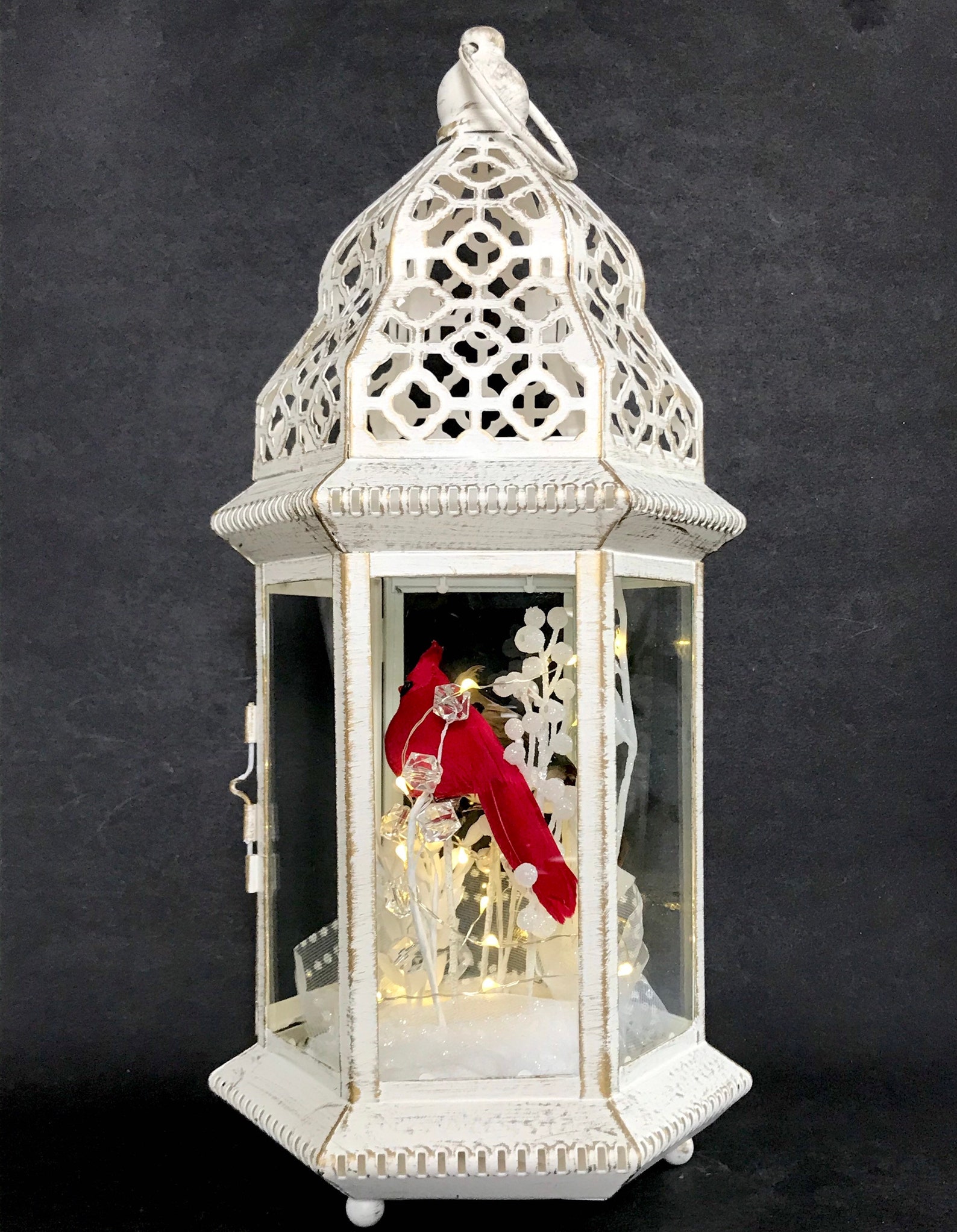 Personalized Cardinal Pair Memorial Lantern Anniversary Gift | Etsy