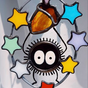 Stained Glass Soot Sprite Made to Order - Etsy
