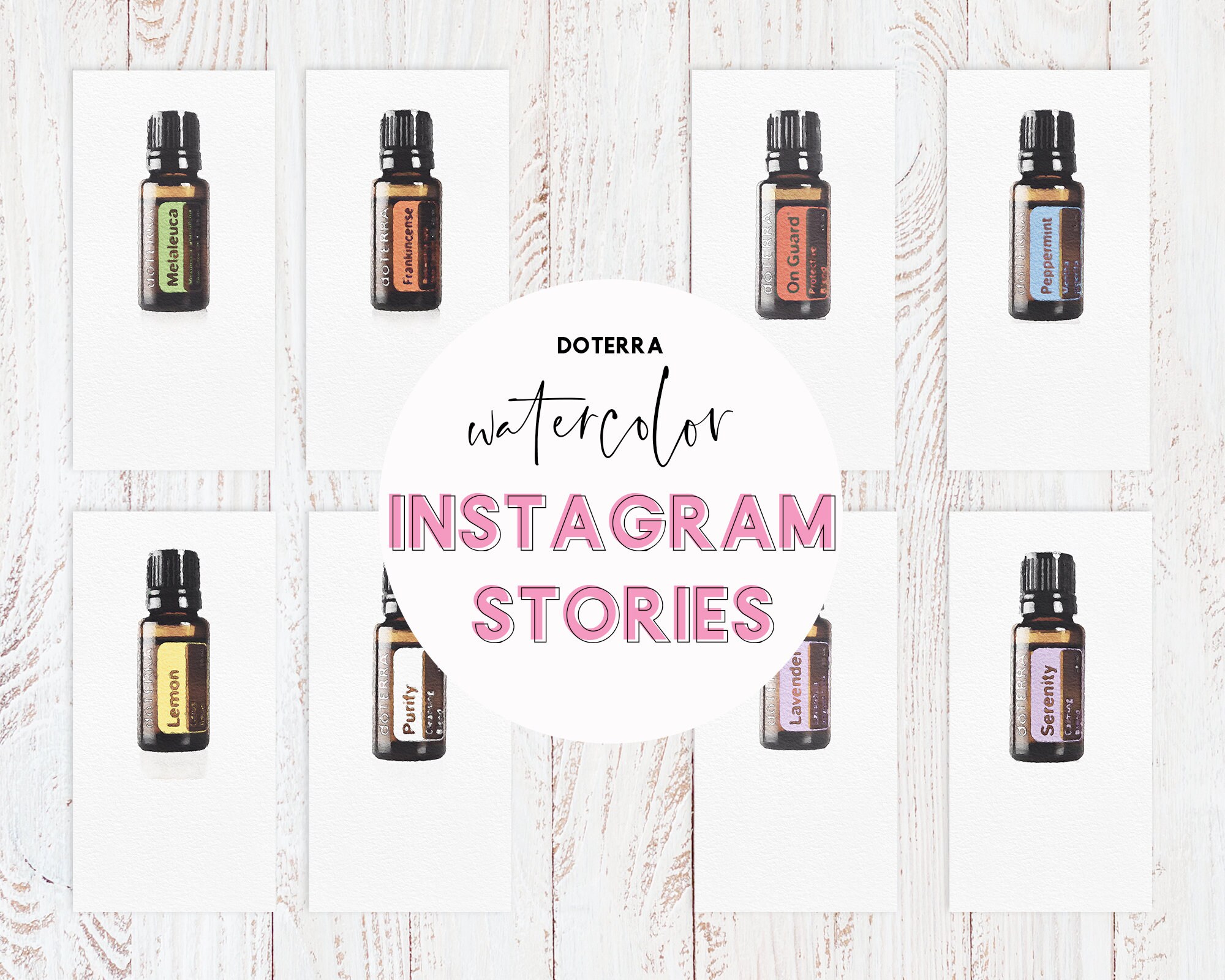Paper & Party Supplies doTERRA Social Media Canva Template Instagram ...