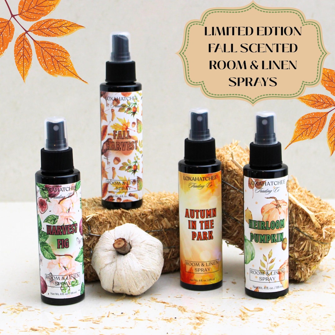 Fall Scented Room & Linen Spray Fragrance Mist, Air Freshener, Various ...