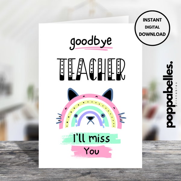 I'll Miss You - Etsy