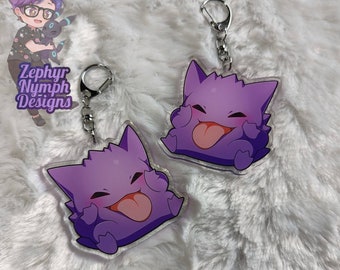 Gengar Keychain - Etsy