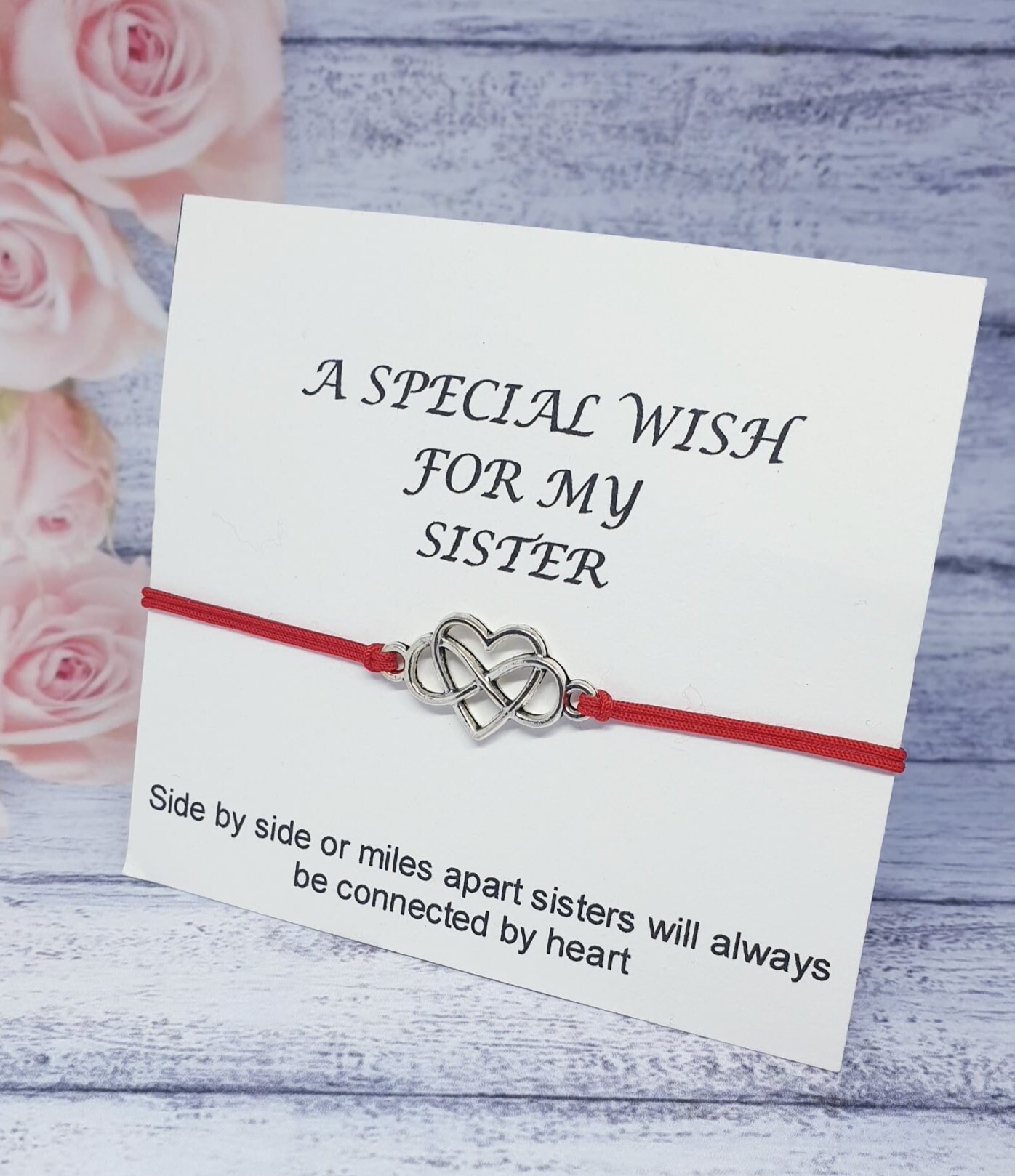 Sister wish bracelet sister jewellerygift for | Etsy