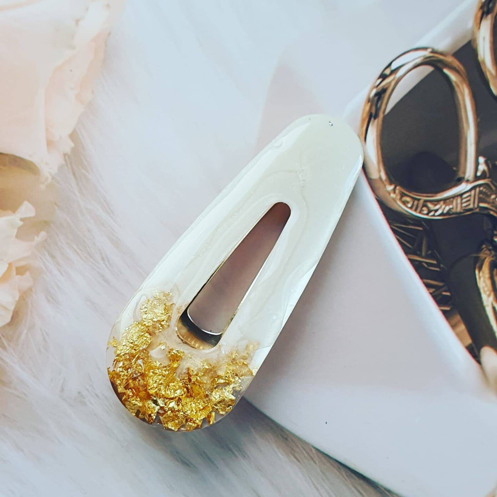 Set of 2 Resin Hair Clipcolourful Hairclips Custom Clips - Etsy UK