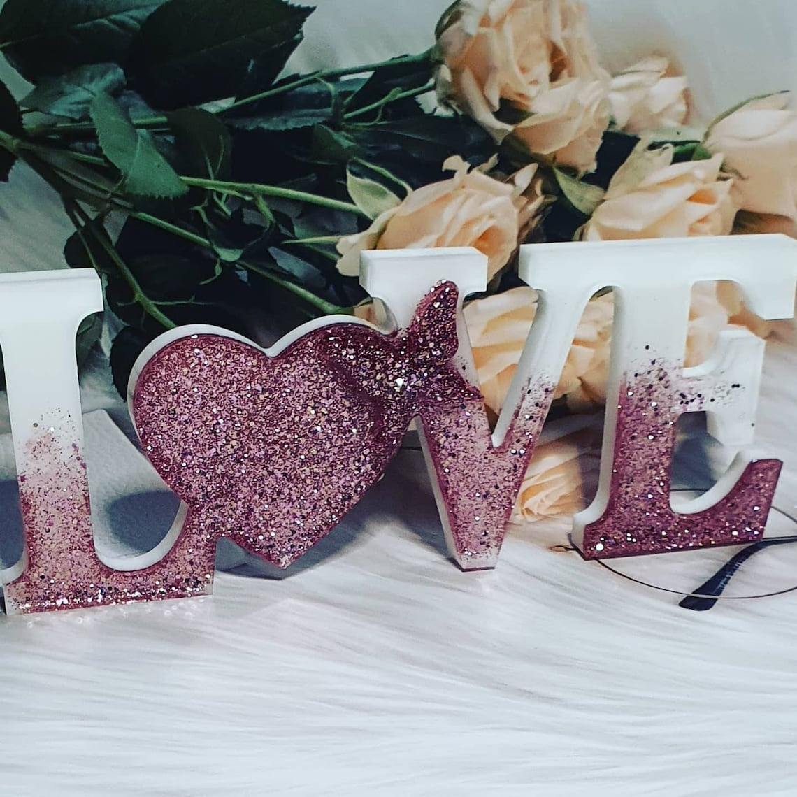Resin Love Sign home Decor Birthday Giftshandmade Gifts - Etsy