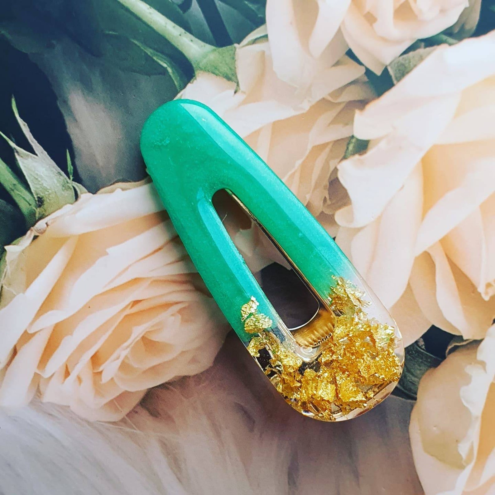 Set of 2 Resin Hair Clipcolourful Hairclips Custom Clips - Etsy UK