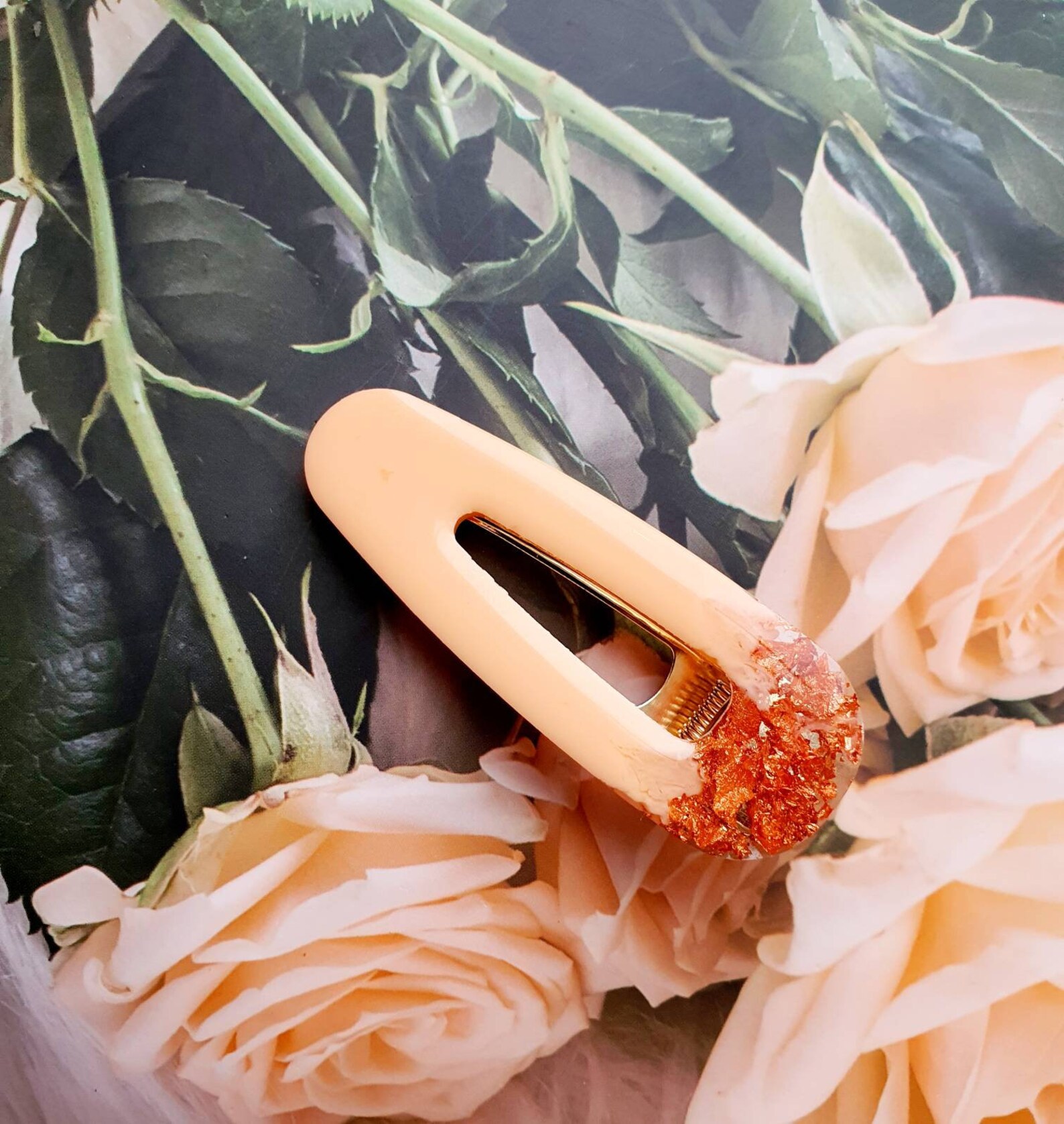 Set of 2 Resin Hair Clipcolourful Hairclips Custom Clips - Etsy UK