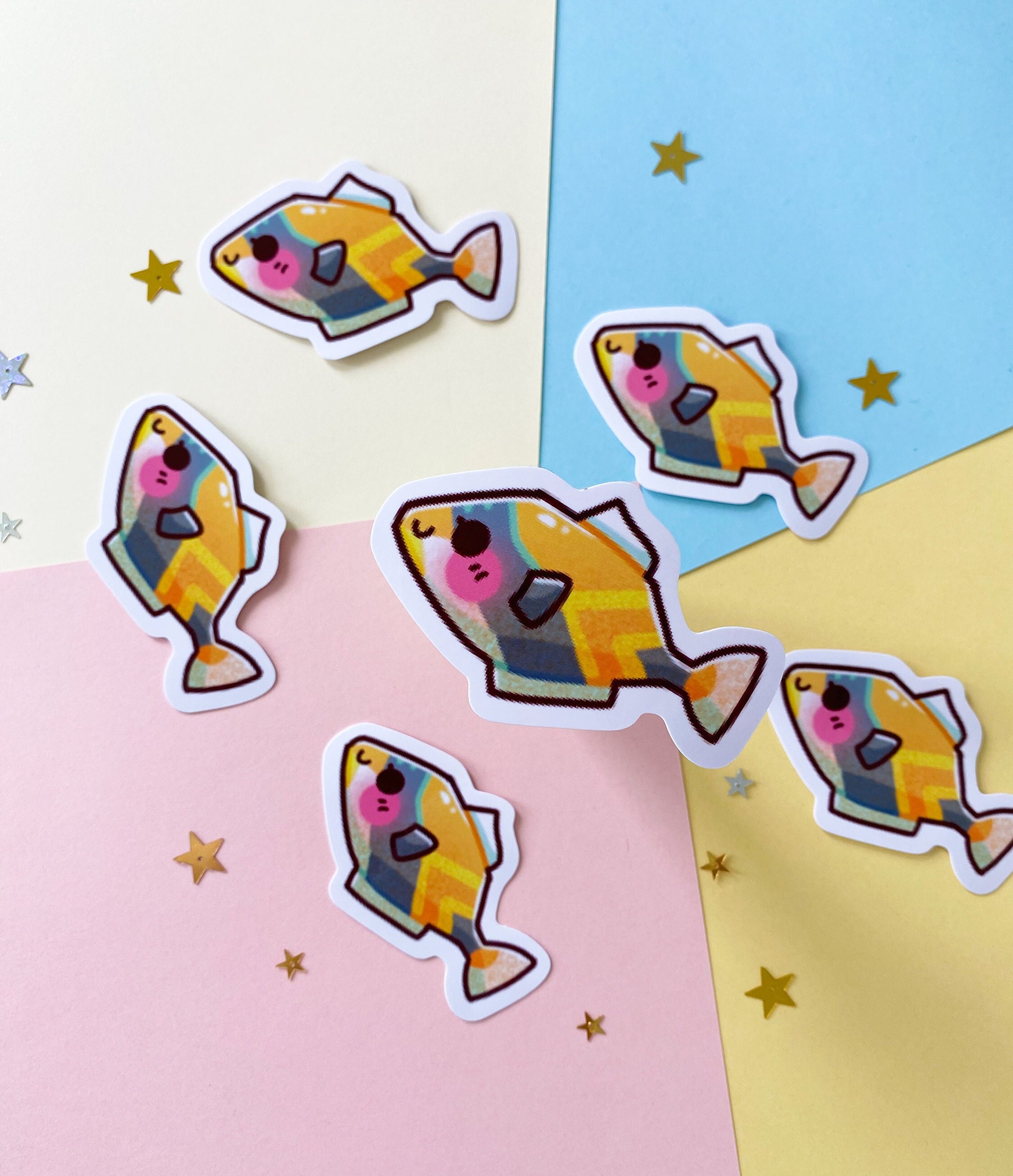 HUMUHUMUNUKUNUKUAPUA'A Die Cut Sticker // Fish Fish - Etsy