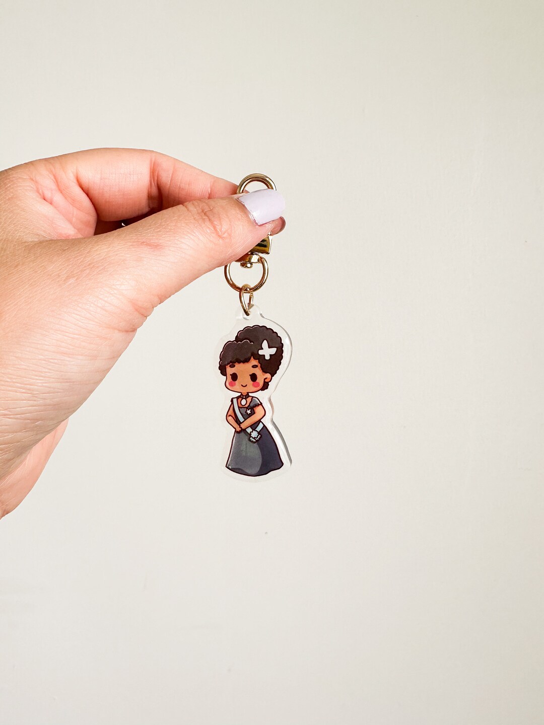 QUEEN LILIUOKALANI Keychain // Hawaii, Regal, Aloha, Merrie Monarch ...