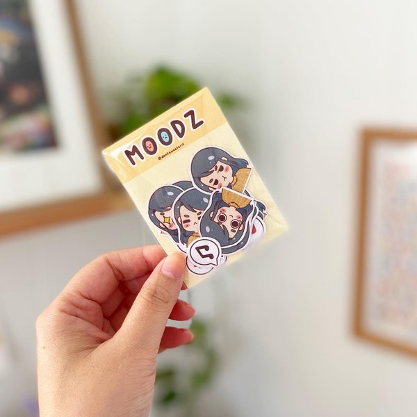 Moody Stickers - Etsy