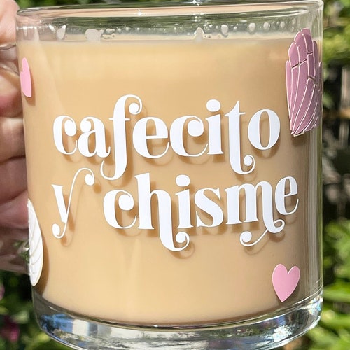 Cafecito Y Chisme Conchas Can Glass Tumbler Etsy
