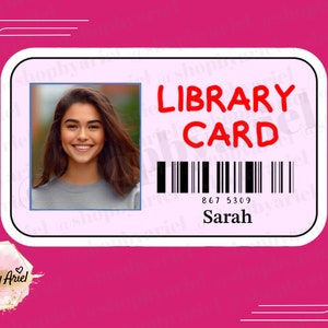 Nostalgic Library Card Magnetic Bookmark |bookmark | Bookish Gifts ...