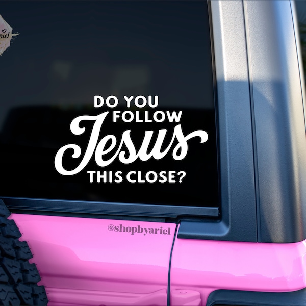 Funny Christian Car Stickers - Etsy