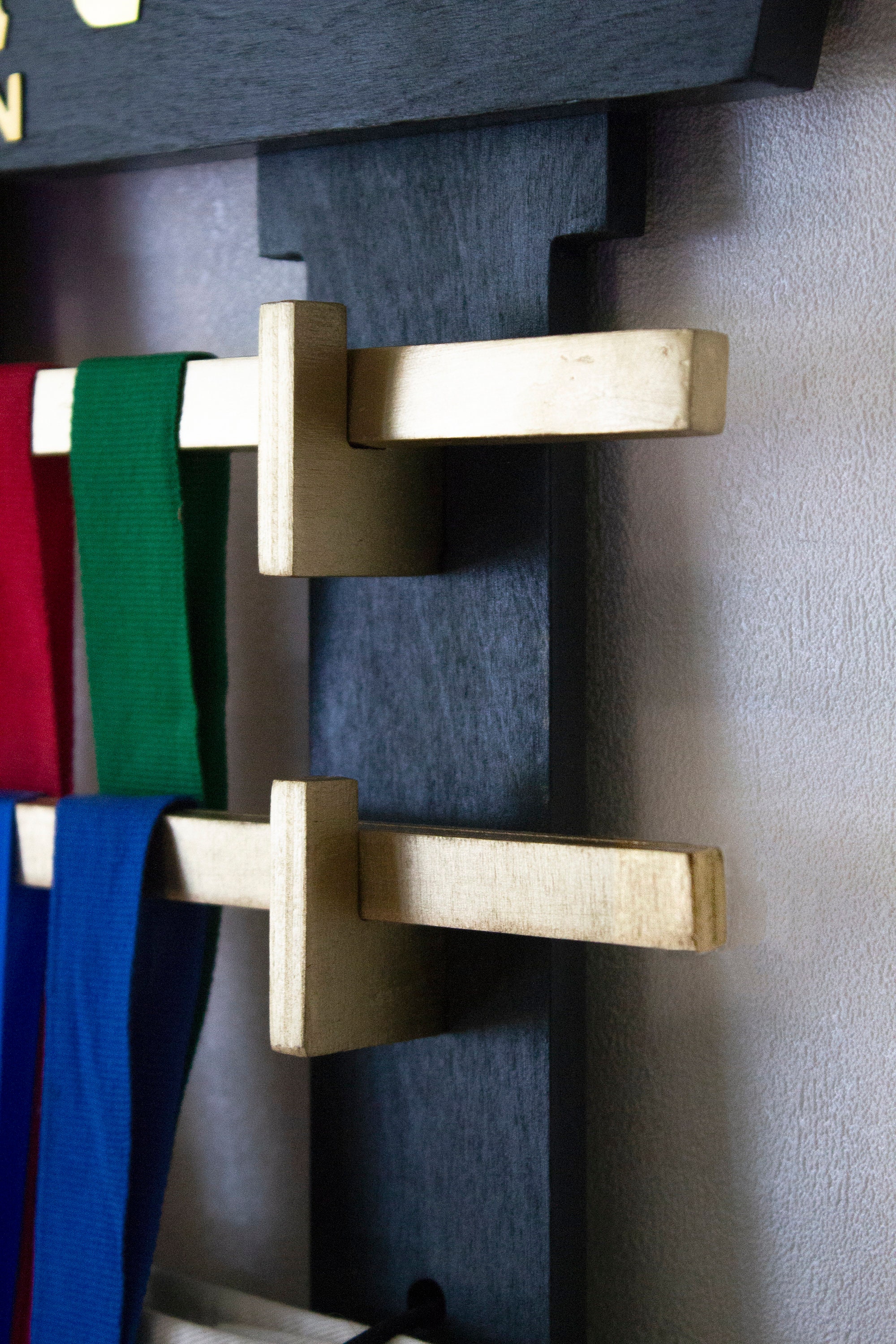 Medal Holder Belt Holder Shelf Karate Kyokushin Judo Shotokan Kudo ...