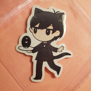 OMORI Maid Butler Cafe Stickers Glossy 3 Inch Cute - Etsy