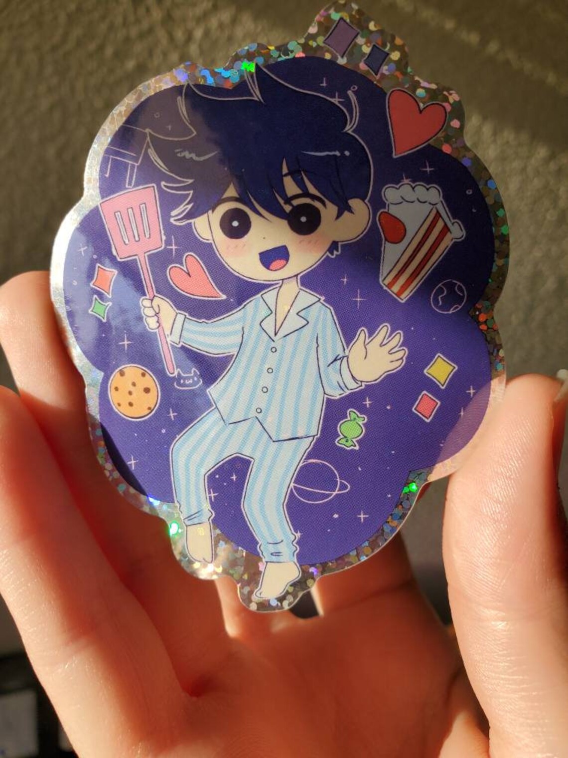 Omori HERO Vinyl Sticker Regular and Holographic style | Etsy