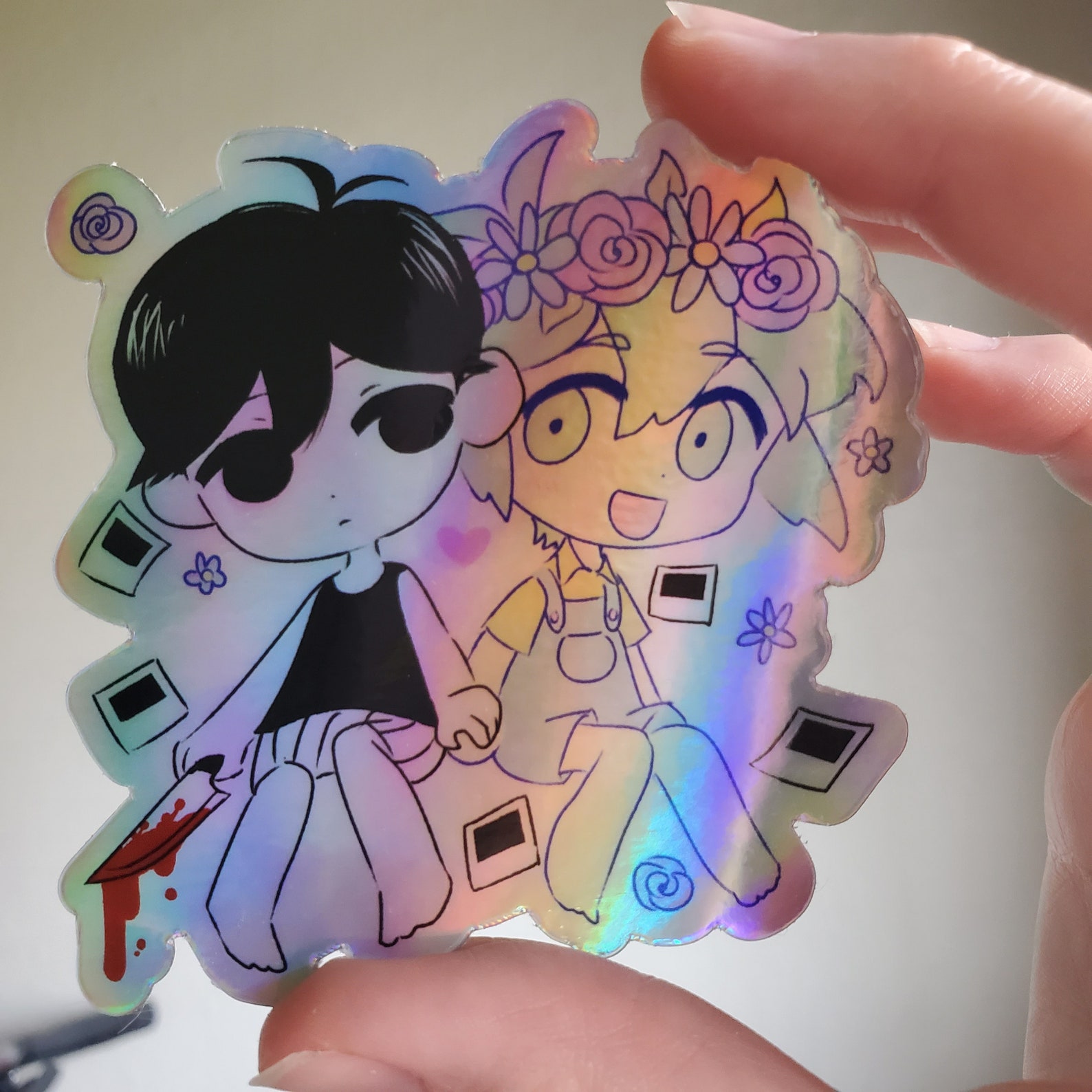 Omori Sunny Basil Vinyl Sticker - Etsy