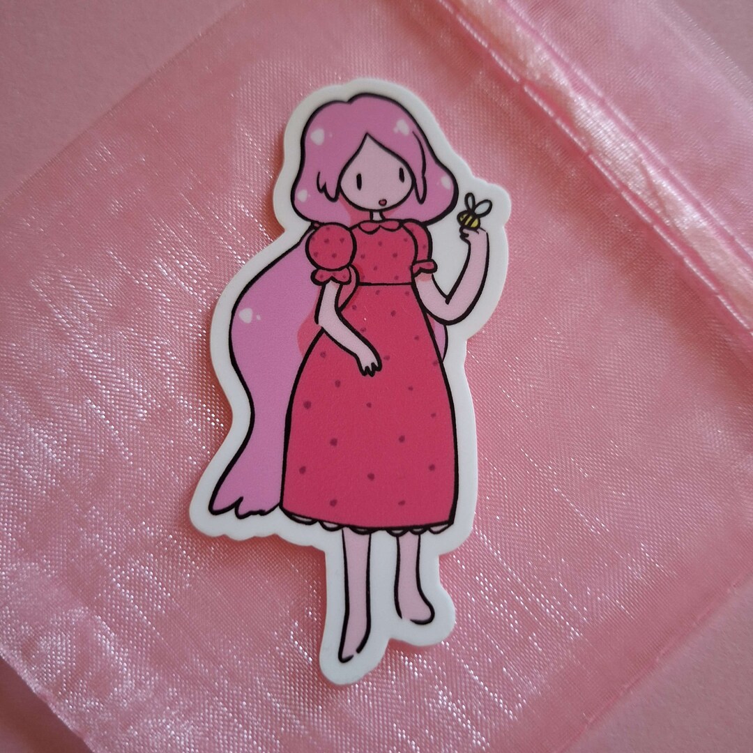 Adventure Time | Princess Bonnibel Bubblegum 3 Inch Waterproof Sticker ...