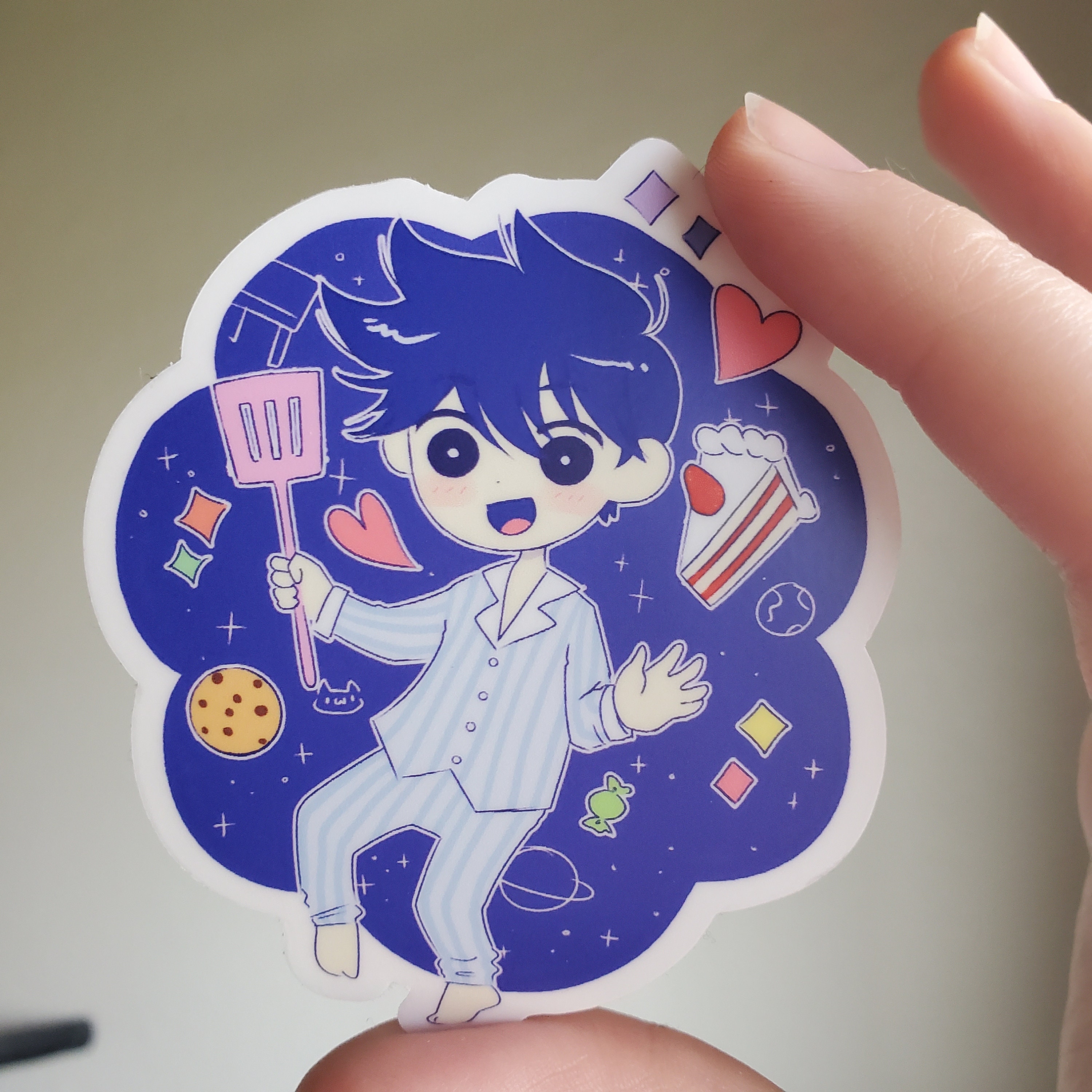 Omori HERO Vinyl Sticker Regular and Holographic style | Etsy