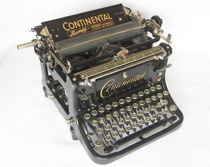 Rare 1930s Wanderer-werke Continental Portable Typewriter in Good ...