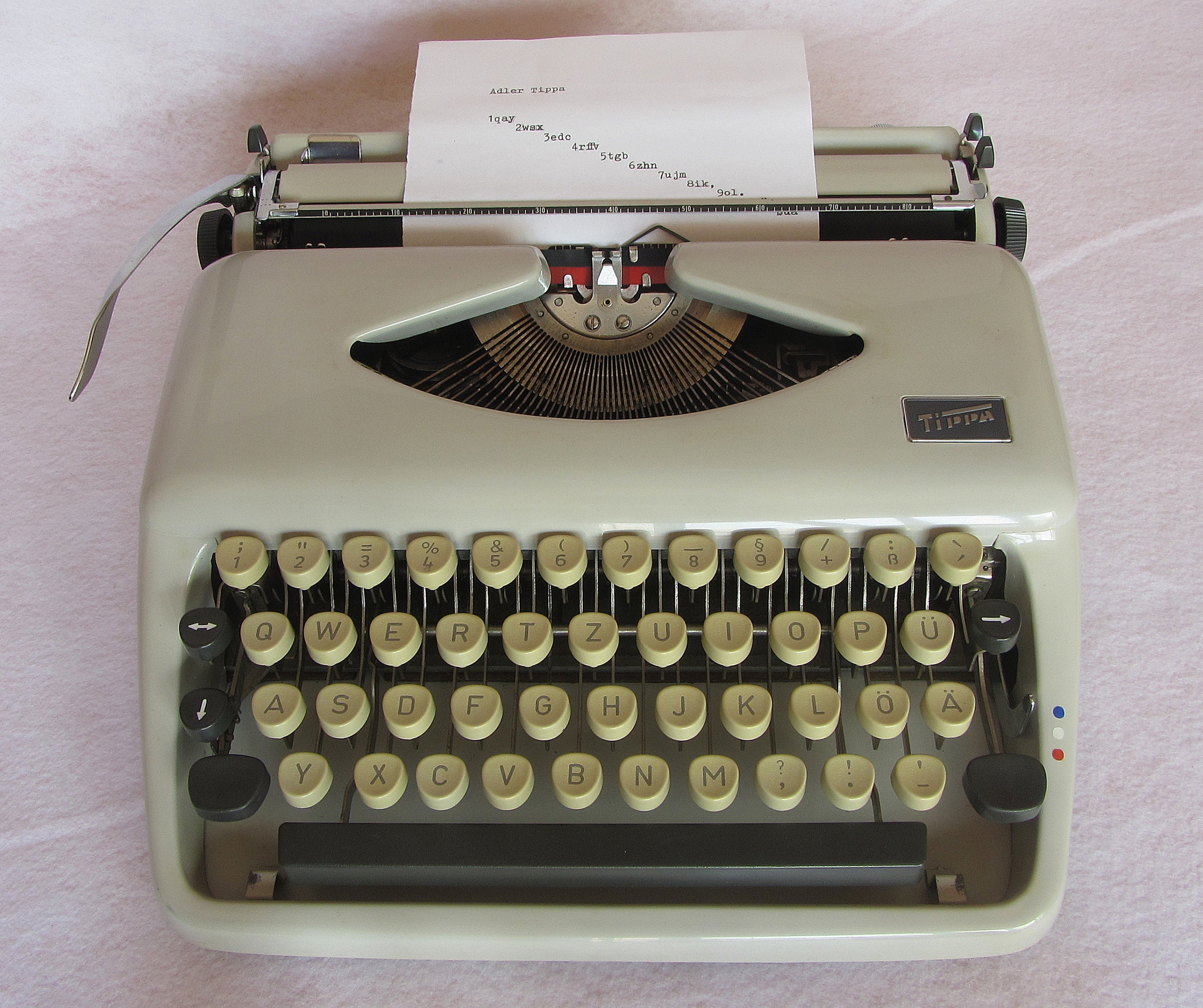 Vintage 1960s ADLER Tippa Typewriter Iconic Retro Writing - Etsy