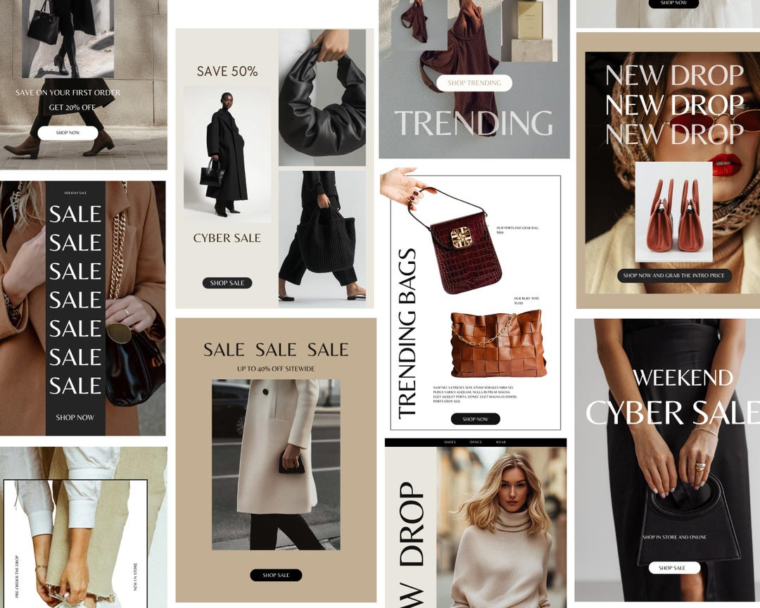 28 Editable Fashion Shopping Email Template | Canva Email| Business E ...