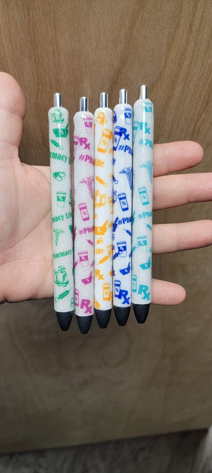 Pharmacy Life // Custom Pharmacy Pen // Office Supplies // Glitter Pen ...