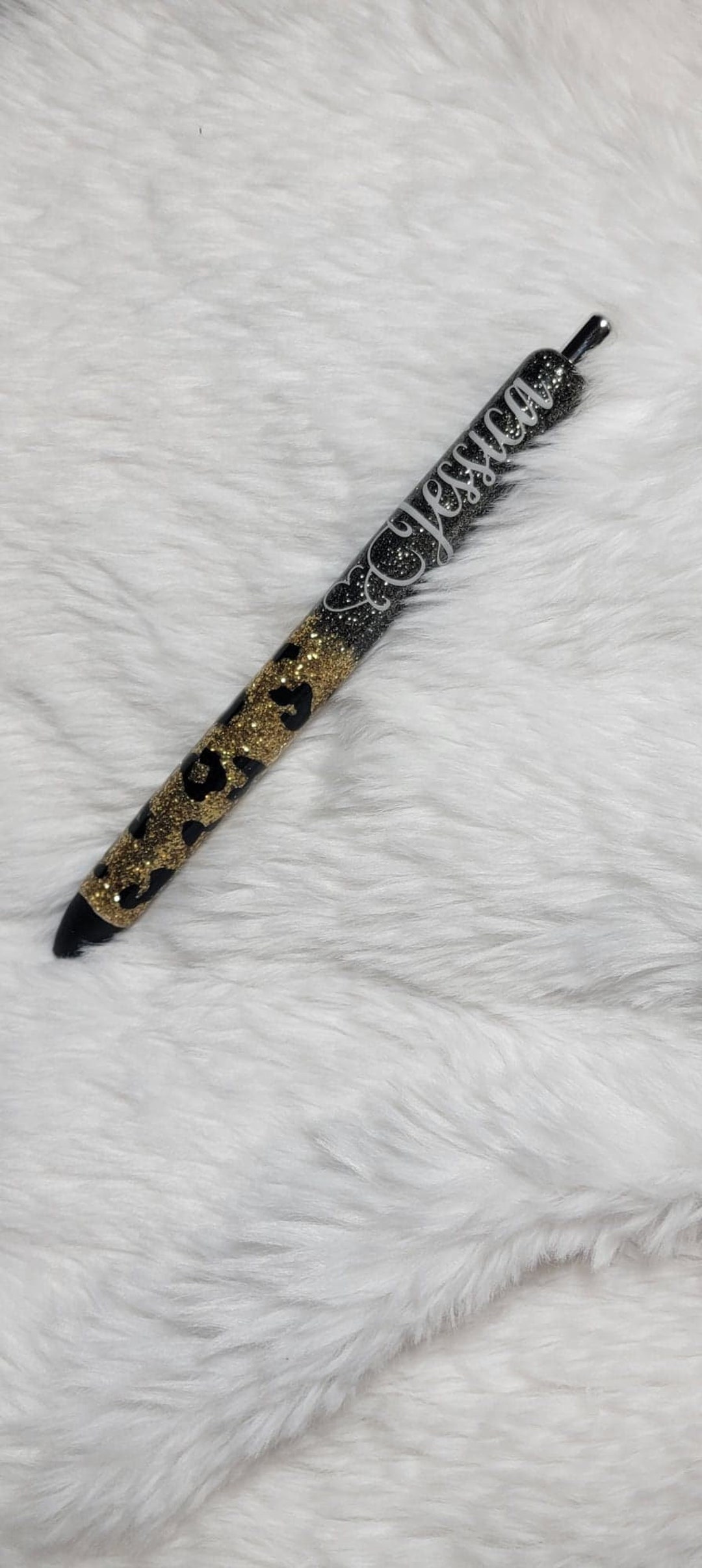 Cheetah Print Pen // Custom Cheetah Print Pen // Personalized Pen - Etsy