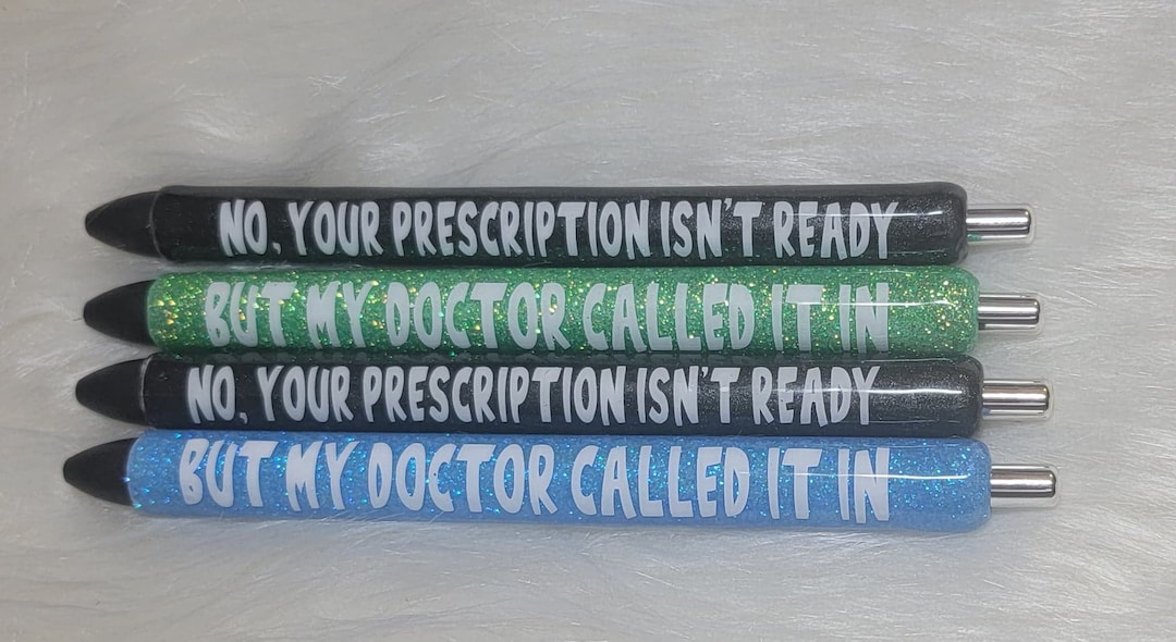 Pharmacy Quote Pen // Inkjoy Gel Pen // Pharmacy Pen // Office Supplies ...