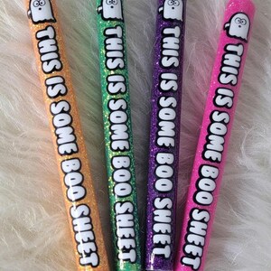 Glitter Pen // Boo Sheet Pen // Inkjoy Gel Pen // Office // Work ...