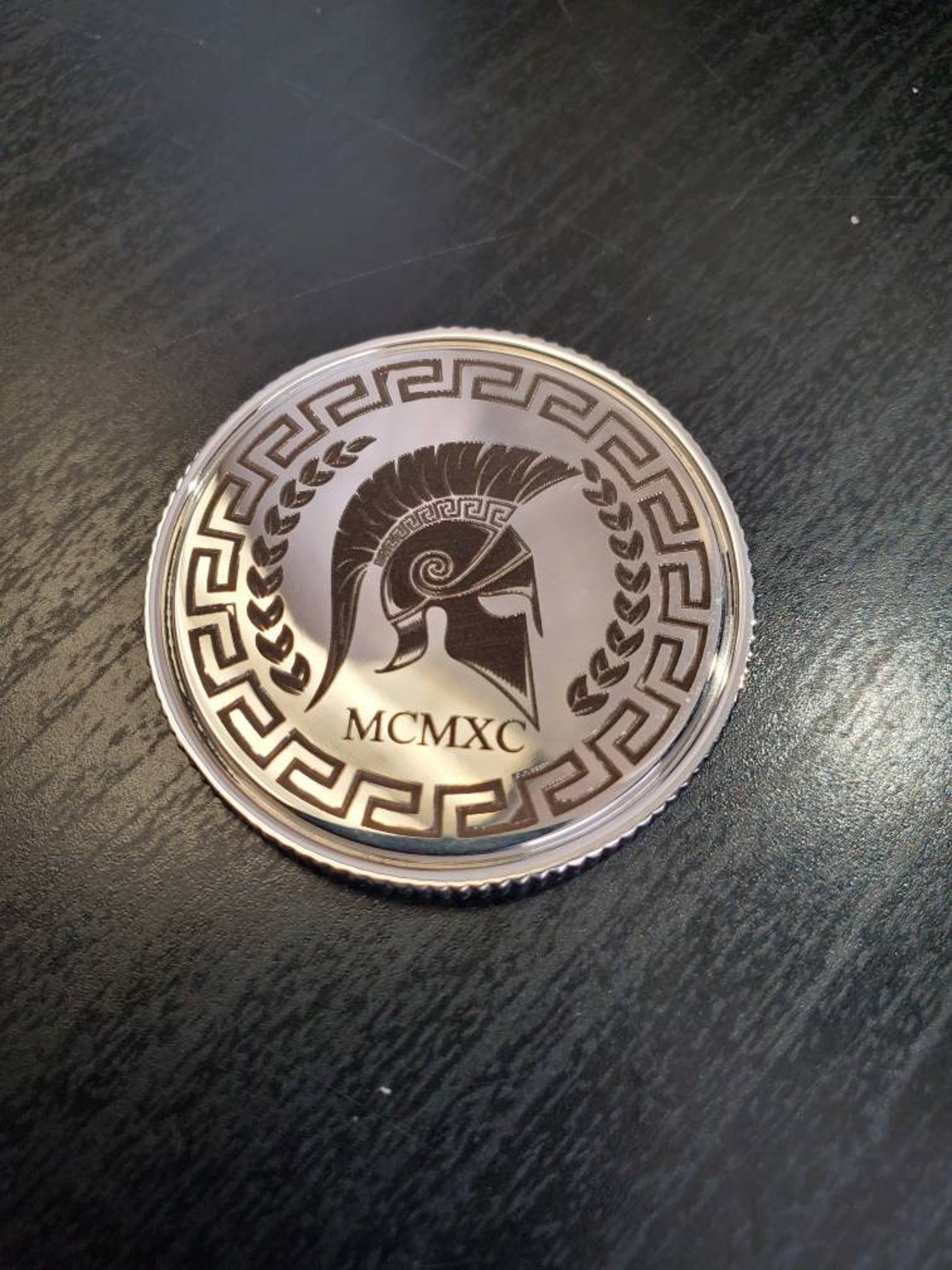 Premium Custom Laser Engraved Coins for Gifts Challenge | Etsy