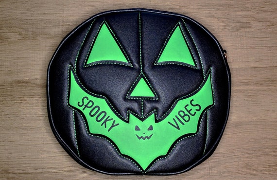 Goth Spooky Vibes Custom Halloween Purse Handpurse Horror - Etsy