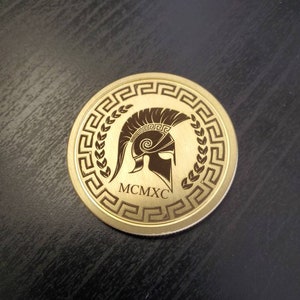 Premium Custom Laser Engraved Coins for Gifts, Challenge Coins ...