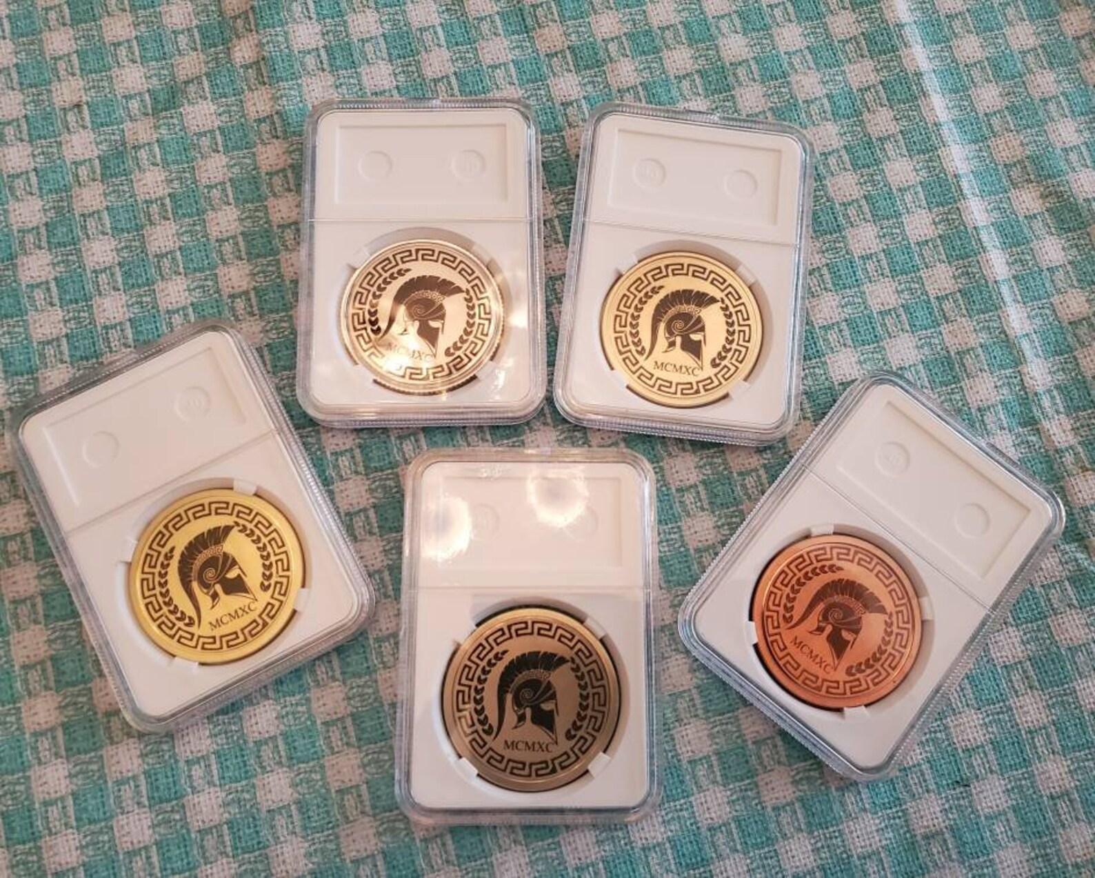 Premium Custom Laser Engraved Coins for Gifts Challenge | Etsy