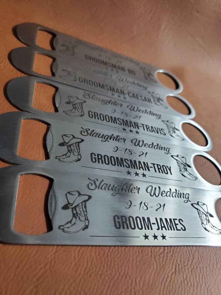 Stainless Steel Personalised Custom Laser Engraved Metal Bar - Etsy