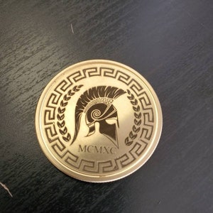 Premium Custom Laser Engraved Coins for Gifts, Challenge Coins ...