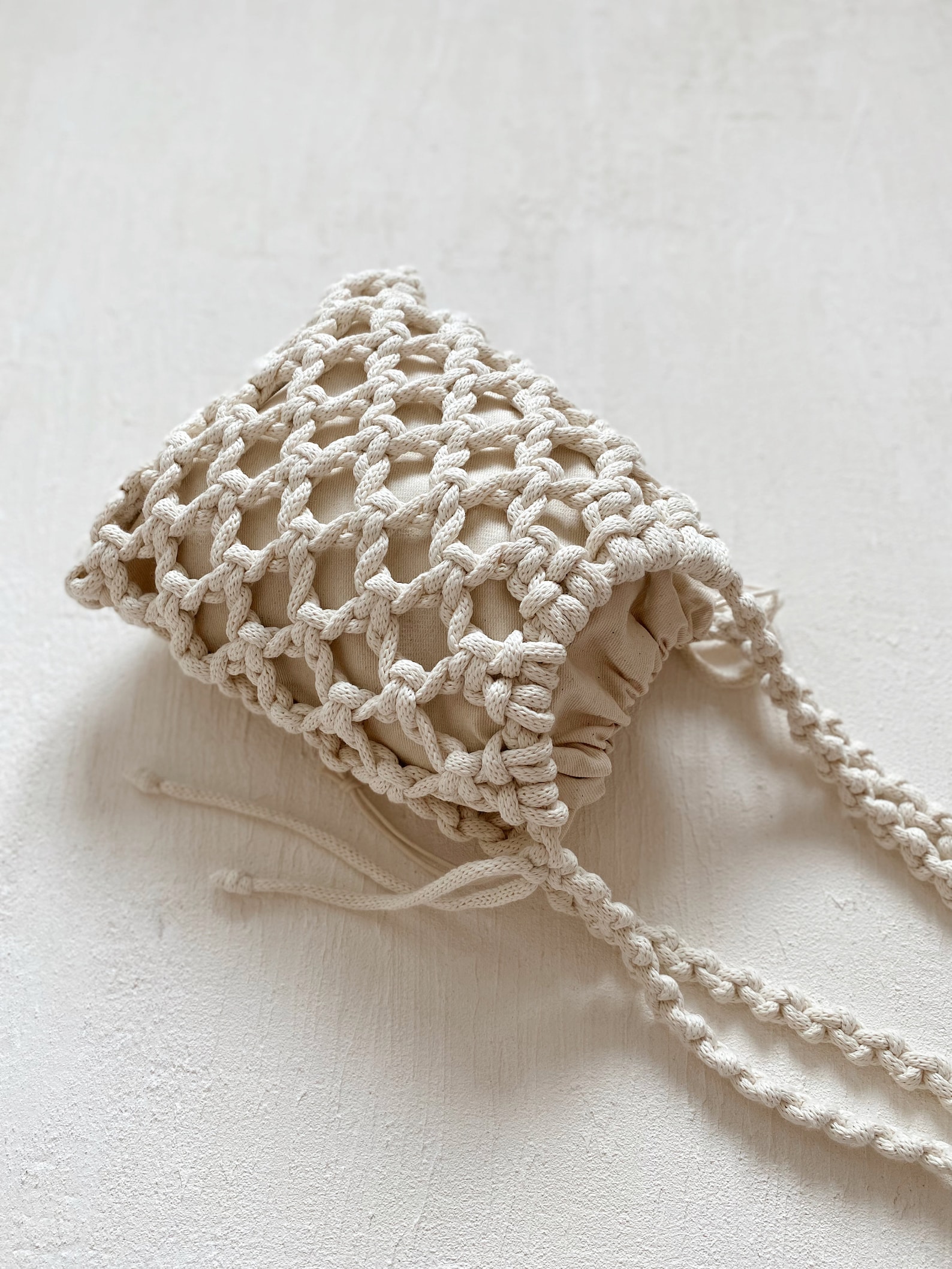 Macrame Net Bag Macrame Tote Bag - Etsy